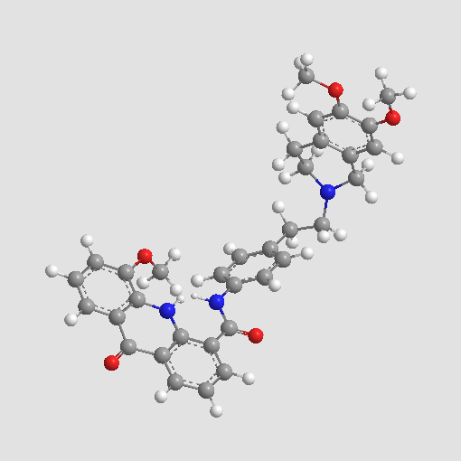 Elacridar | CAS:143664-11-3 | BCRP inhibitor | High Purity ...