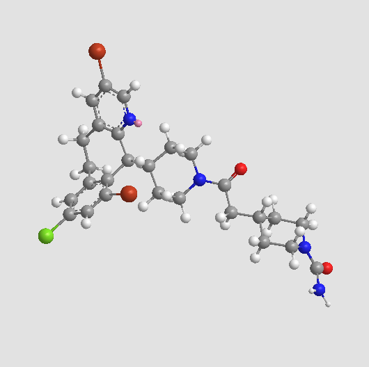Lonafarnib | CAS:193275-84-2 | Ftase inhibitor,potent and selective ...