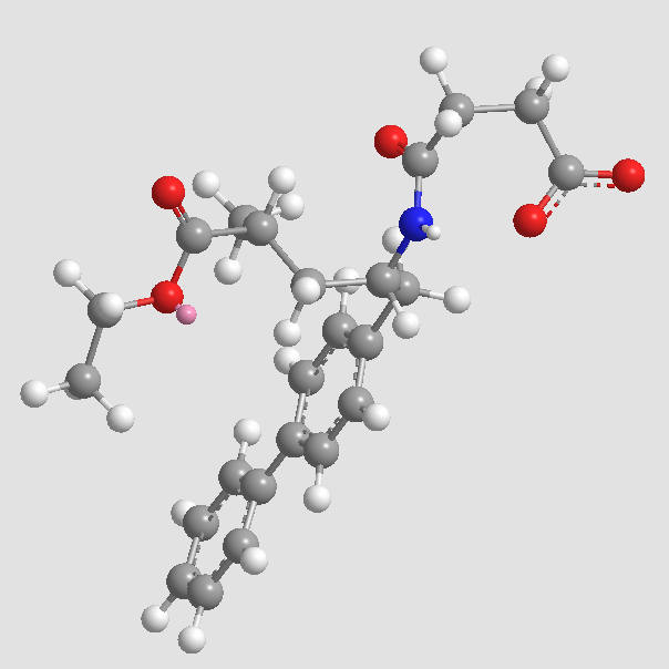 AHU-377 hemicalcium salt | CAS:1369773-39-6 | Potent neprilysin ...